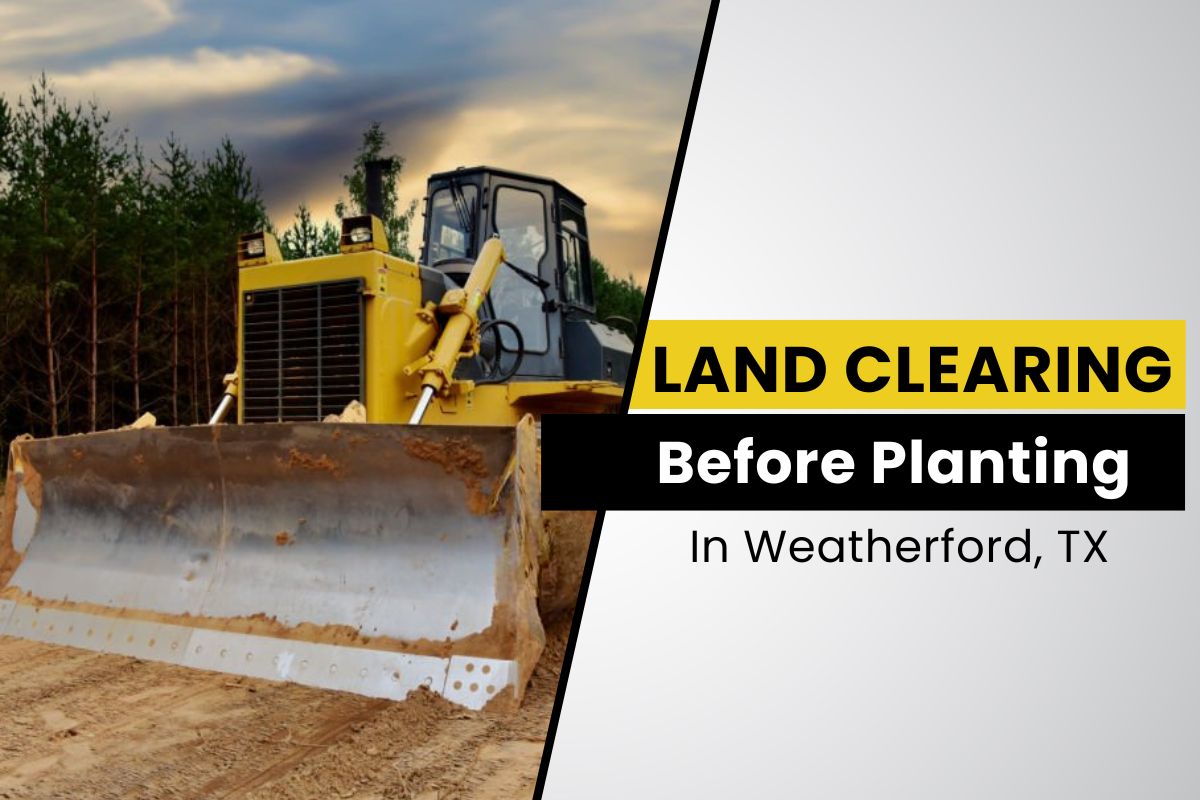 Why Land Clearing Matters for Planting in Weatherford, TX